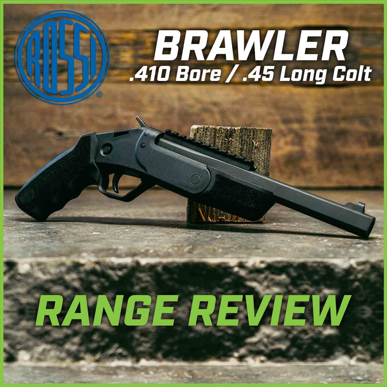 Rossi Brawler Single Shot .410/.45LC Range Review | KYGUNCO