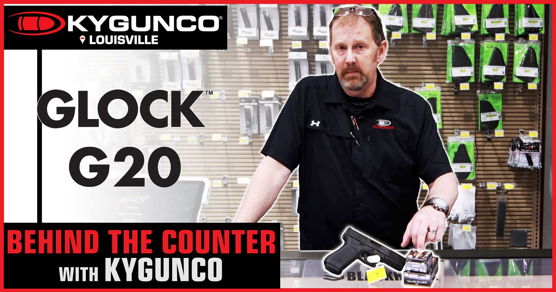 Behind the Counter with KYGUNCO & the Glock G20 Gen5 MOS | KYGUNCO