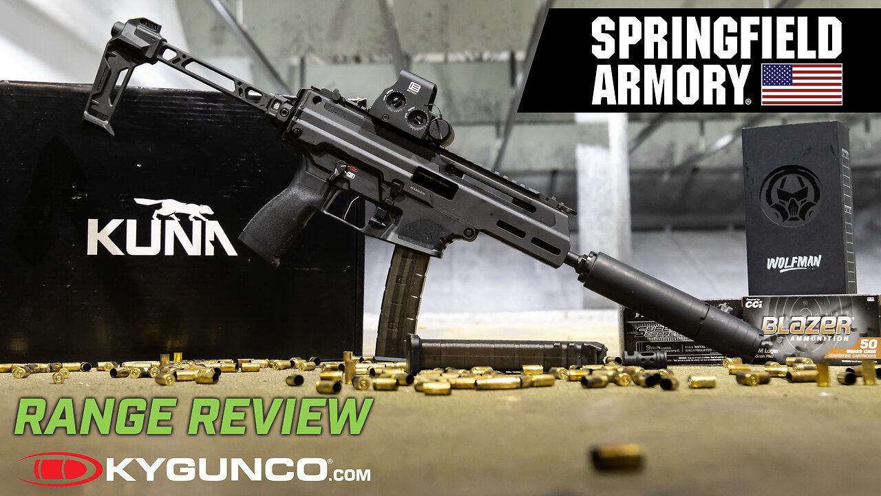 Springfield Kuna 9mm PDW Range Review | Videos | KYGUNCO