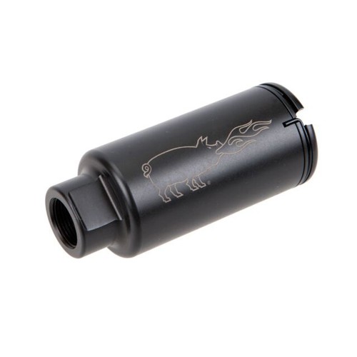 NOVESKE KX3 Pig Flash Suppressor 5.56 1/2x28 B8 Black | KYGUNCO