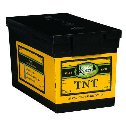 SPEER AMMO 22 Caliber .224ʺ 50Gr HP TNT Valu | KYGUNCO