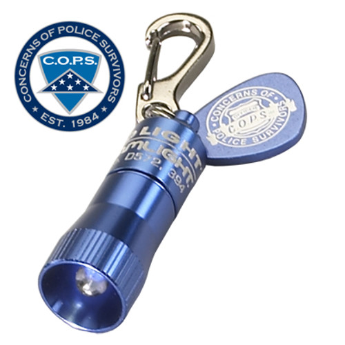 STREAMLIGHT Blue Nano Light - Supports COPS - Blue | KYGUNCO