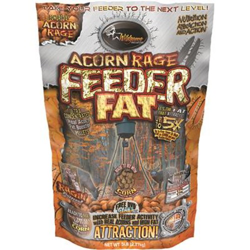 WILDGAME INNOVATIONS Acorn Rage Feeder Fat 5Lb | KYGUNCO