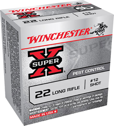 WINCHESTER 22 LR #12 Shot Pest Control 50rd | KYGUNCO