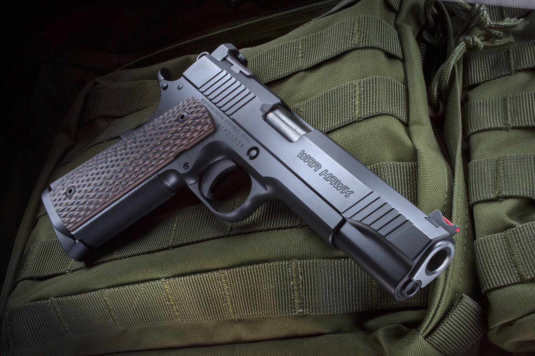 NIGHTHAWK CUSTOM War Hawk 1911 Government 45acp 5" » KYGUNCO