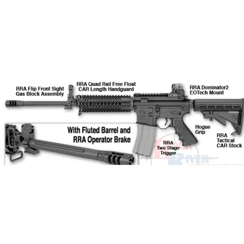 ROCK RIVER ARMS LAR-15 Car A4 Fluted 16ʺ 5.56 | KYGUNCO