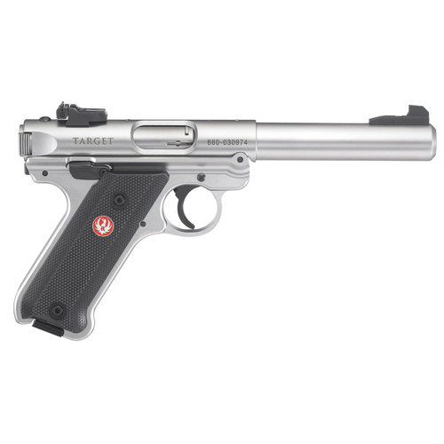 RUGER Mark IV Target 22 LR 5.5ʺ 10rd Pistol - Stainless | KYGUNCO