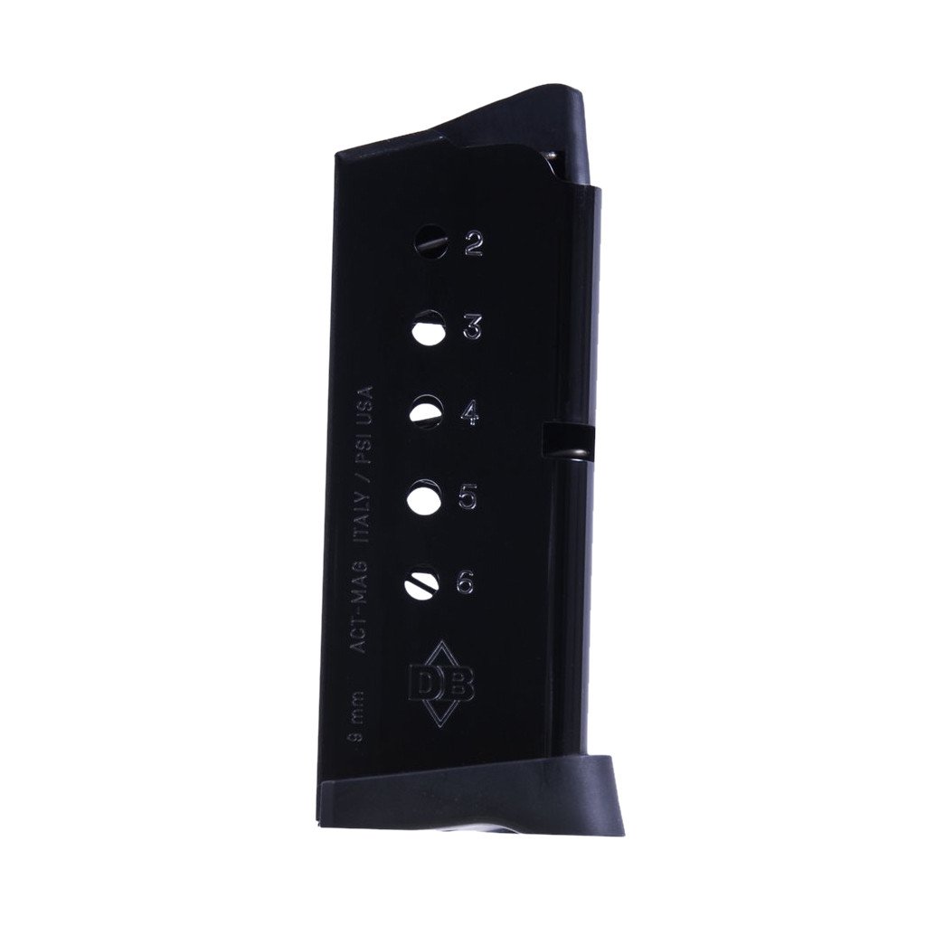 DIAMONDBACK FIREARMS DB9 9mm 6rd Black Magazine | KYGUNCO