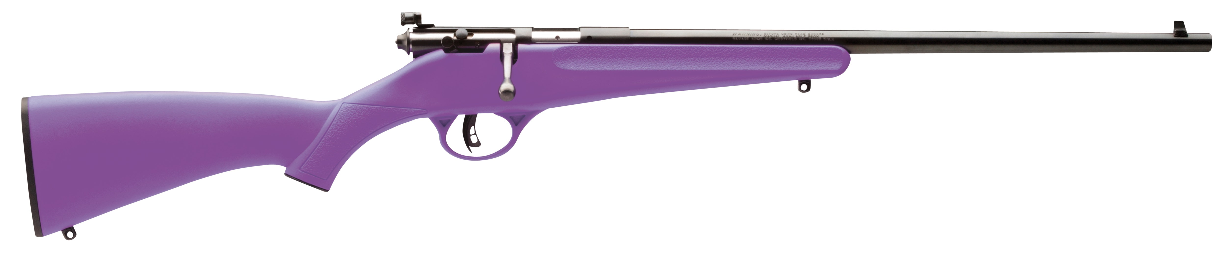SAVAGE ARMS Rascal 22 LR 16.1 Bolt Rifle - Purple / Black | KYGUNCO