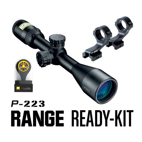 NIKON P-223 Range Ready Kit/3-9x40/P-Series Mnt/Windmetr | KYGUNCO