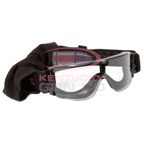 SAVE PHACE Grunt Series Tactical Goggles, Black/Clear Lens | KYGUNCO