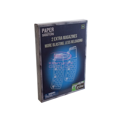 PAPER SHOOTERS Lime Green Spitball Blaster Magazine, 2 Pack | KYGUNCO