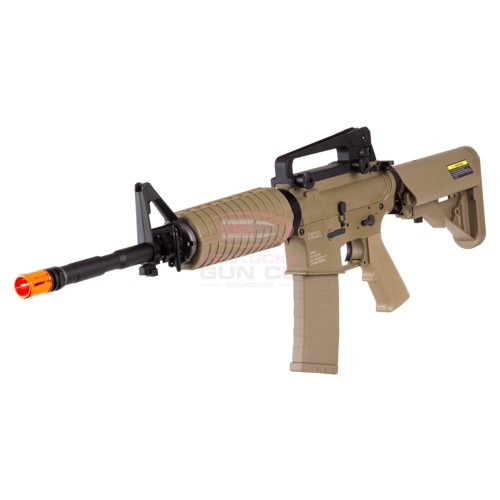 KWA KM4A1 FDE Metal Carbine, AEG Airsoft Rifle | KYGUNCO