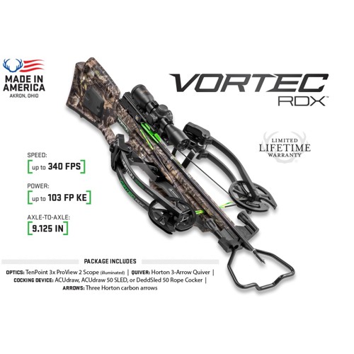 TENPOINT 17 Vortec RDX Crossbow Package w/Proview | KYGUNCO