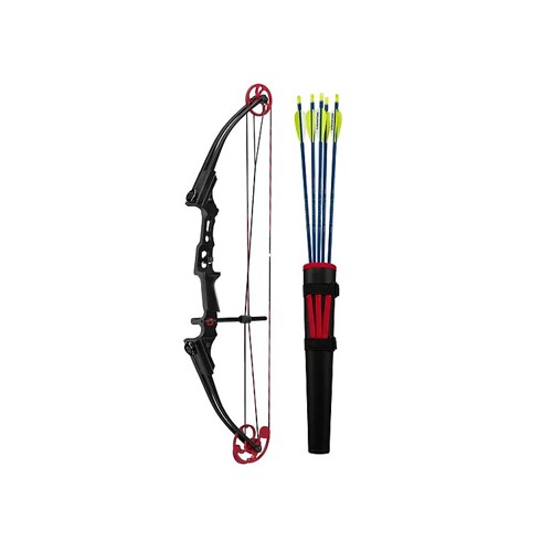 GENESIS ARCHERY 17 Genesis Mini Bow Kit Black Left Hand | KYGUNCO