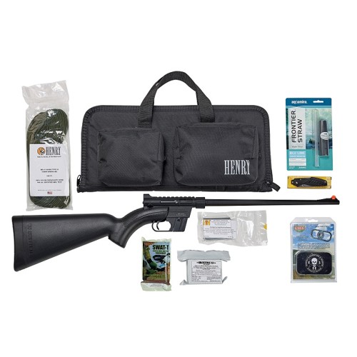 HENRY U.S. Survival Pack AR-7 22LR 16.2ʺ 8rd Semi-Auto Rifle | Black ...