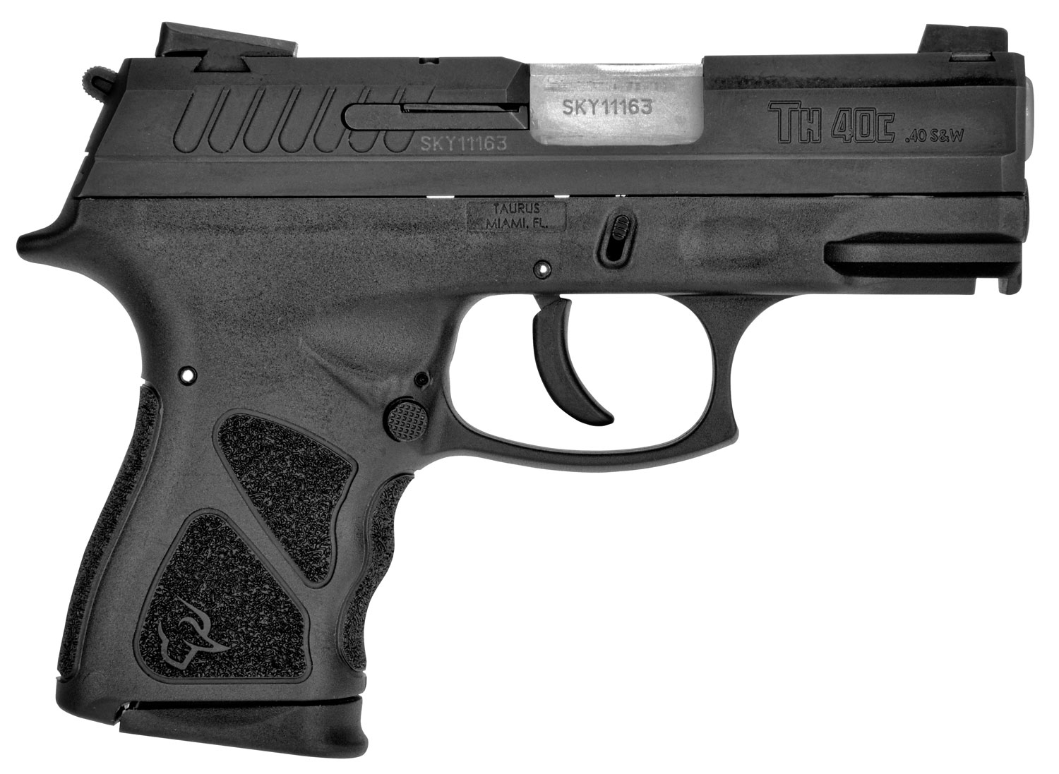 TAURUS TH40C Compact 40 S&W 3.5" 15rd Pistol - Black | KYGUNCO