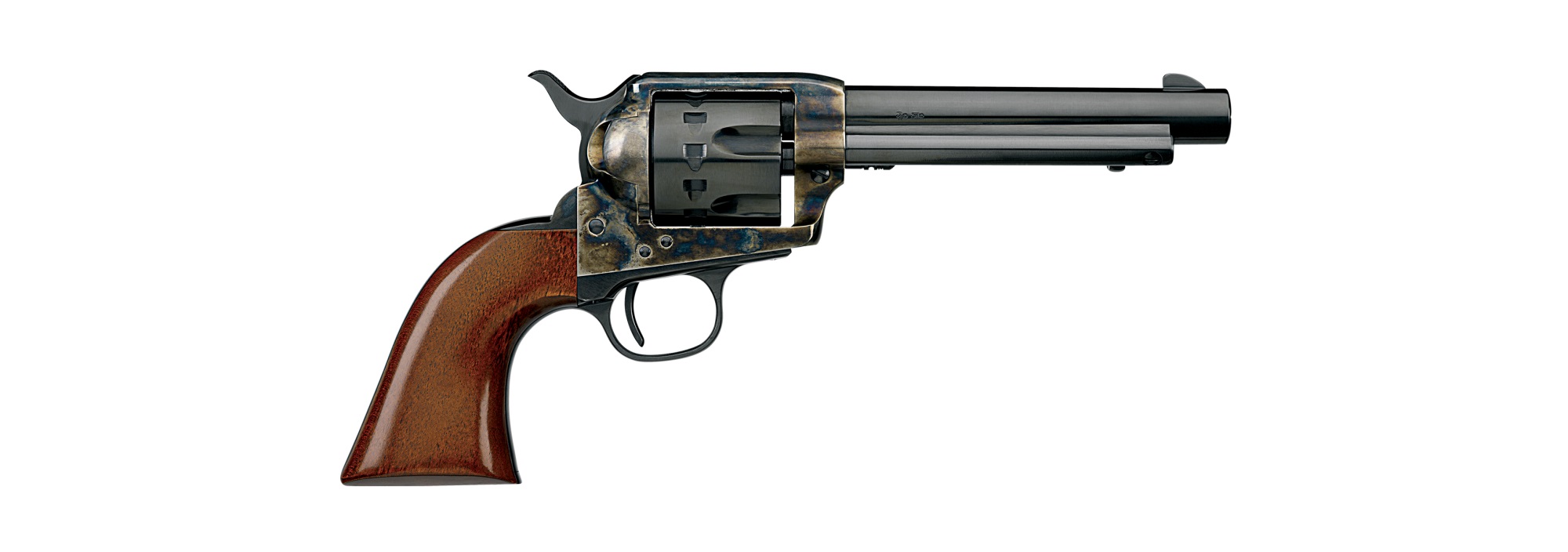 UBERTI 1873 Cattleman NM 22 LR 5.5in Case Hardened 12rd - Revolvers at ...