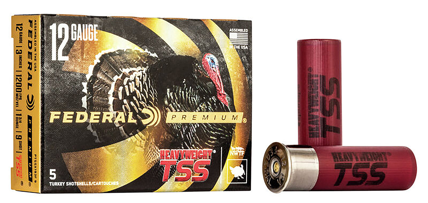 FEDERAL AMMO 12Ga Heavyweight TSS Turkey 3" #9 5rd | KYGUNCO