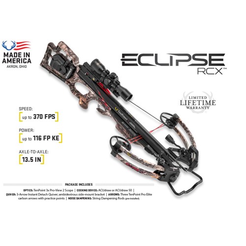TENPOINT Eclipse RCX, Pro-View 2 Scope, ACUdraw 50 RT Xtra | KYGUNCO