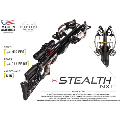 TENPOINT Stealth NXT Rangemaster Pro Scope ACUdraw | KYGUNCO