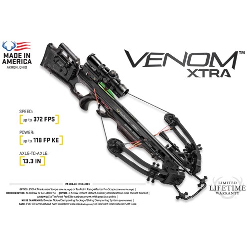TENPOINT Venom Xtra EVO-X Marksman Scope ACUdraw | KYGUNCO