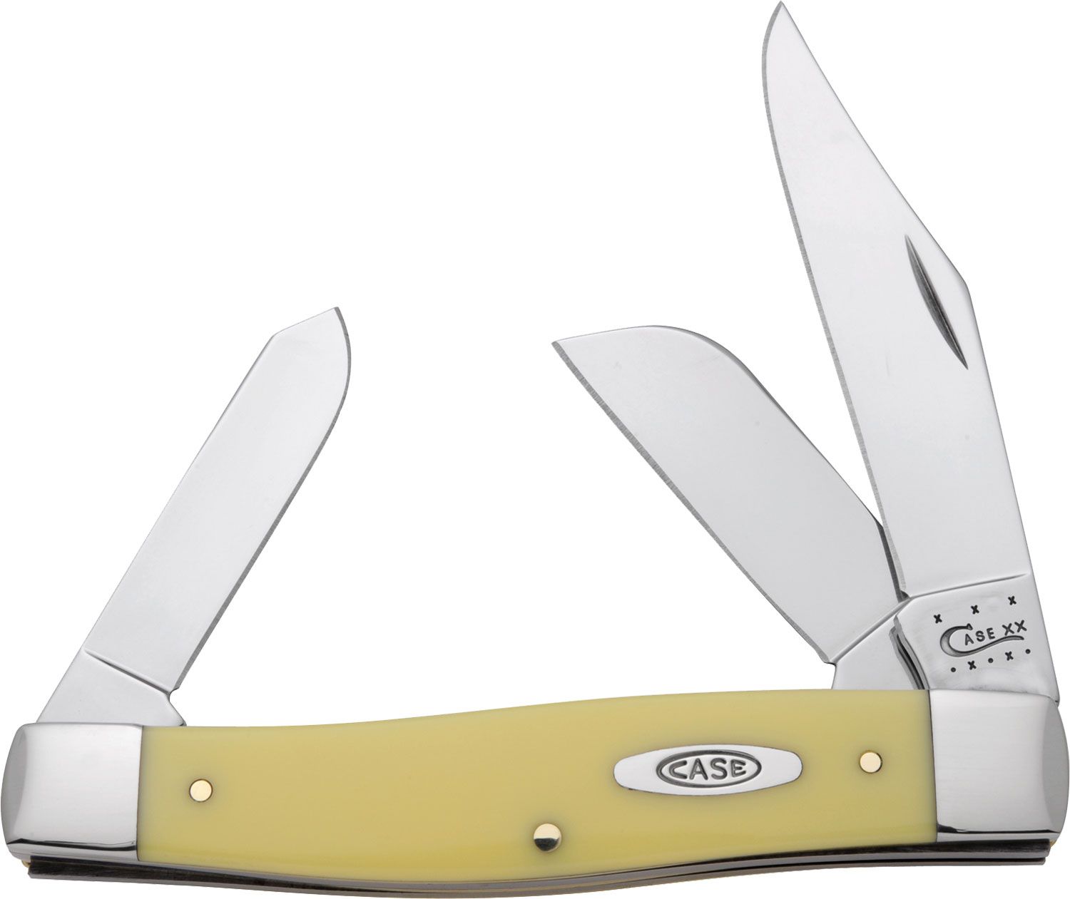 CASE KNIVES Yellow Synthetic - Large Stockman (3375 CV) | KYGUNCO