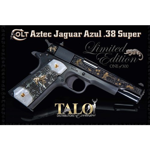 COLT Aztec Jaguar Azul Limited Edition 38 Spl 5ʺ 9rd | KYGUNCO