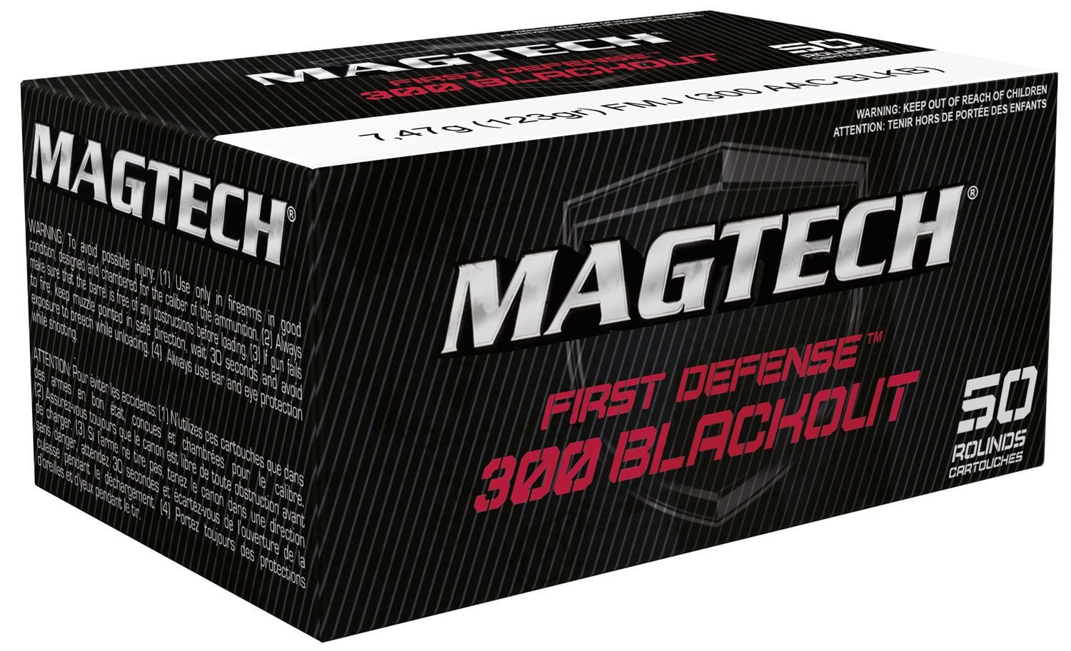 MAGTECH 300 AAC Blackout Subsonic 200Gr FMJ 50rd | KYGUNCO