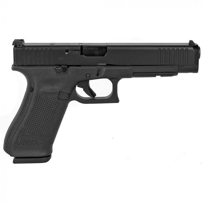 GLOCK G34 G5 MOS 9mm 5.3" 17rd Optic Ready Pistol - Black | KYGUNCO