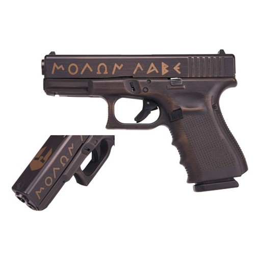 GLOCK G19 G4 Spartan 9mm 4ʺ Burnt Bronze 15rd | KYGUNCO