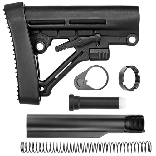 TRINITY FORCE Omega AR15 Stock Assembly Kit - Black | KYGUNCO