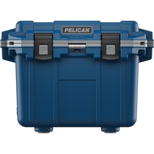 PELICAN 30QT Elite Cooler (Pacific Blue/Gray) | KYGUNCO