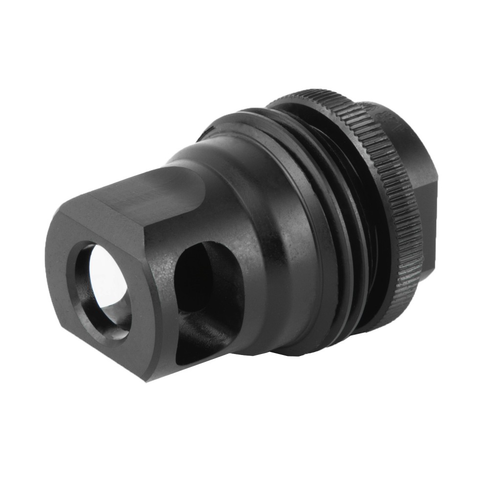 SILENCERCO Single Port ASR Muzzlebrake 7.62 Black 5/8x24 | KYGUNCO
