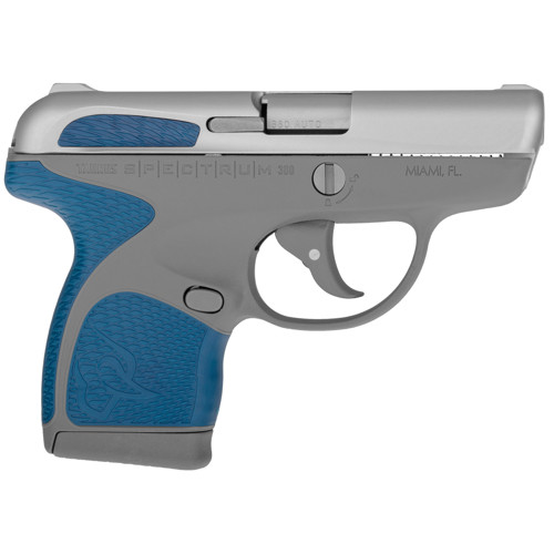 TAURUS Spectrum 380 ACP 2.8ʺ SS/Gray 6/7rd Indigo Blue | KYGUNCO