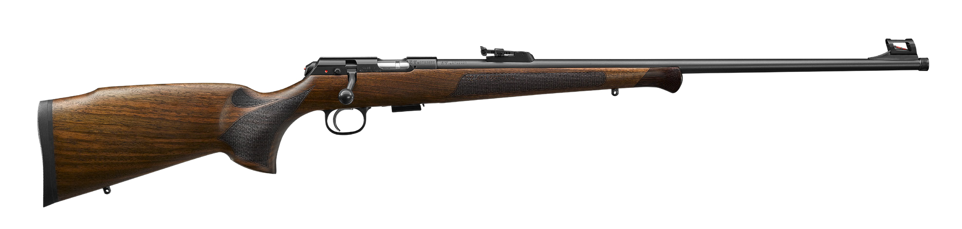CZ-USA 457 Premium 22LR 24.8" 5rd Bolt Rifle w/ Threaded Barrel - Blued ...