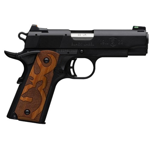 BROWNING 1911-22 Black Label 22LR 4.25ʺ Blk 10rd BRN LOGO | KYGUNCO