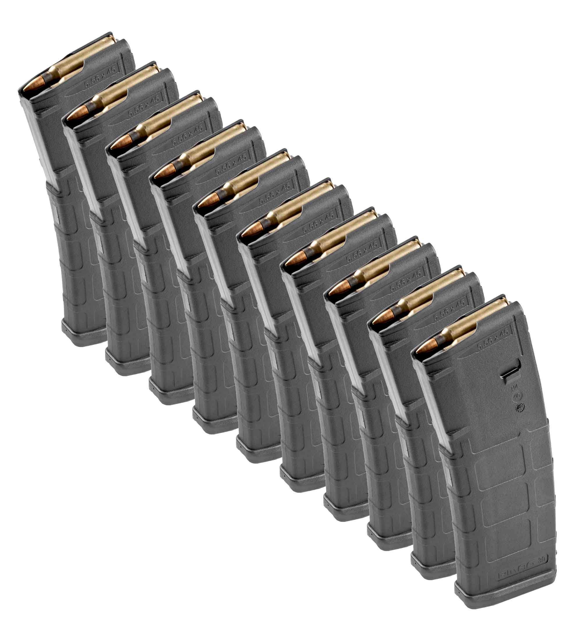 MAGPUL PMag 30 AR/M4 Gen M2 MOE Black 10 Pack | KYGUNCO