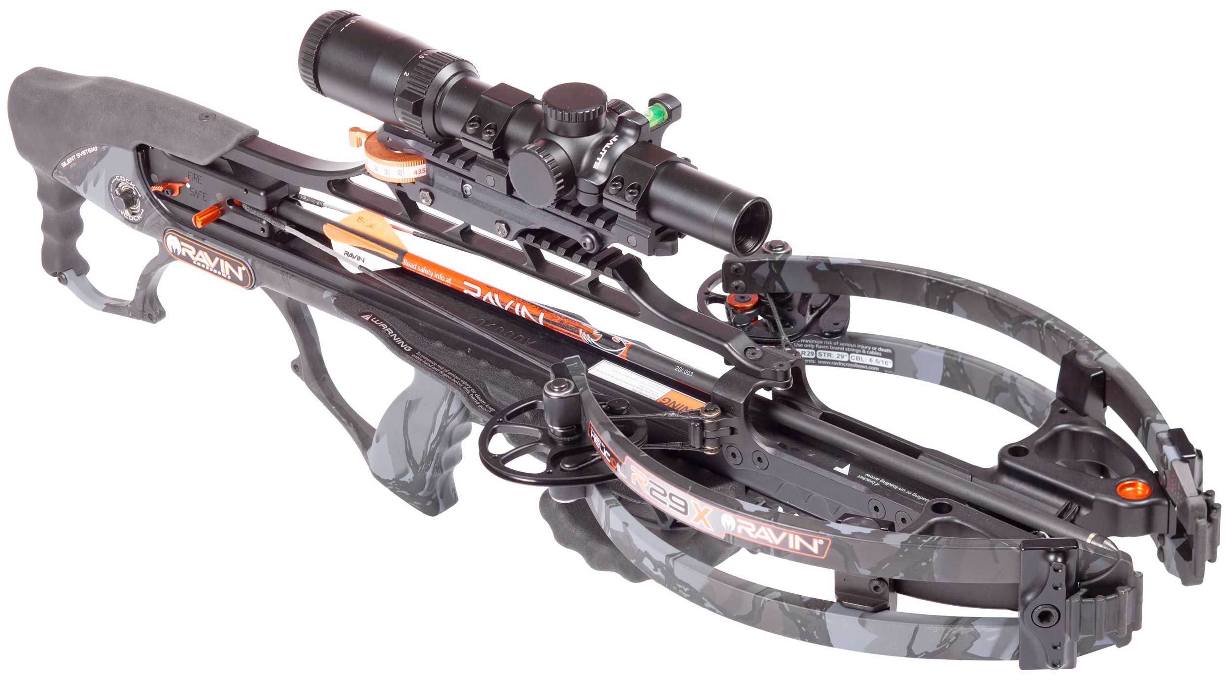 RAVIN CROSSBOWS R29X Sniper Package Predator Dusk Camo 450FPS | KYGUNCO