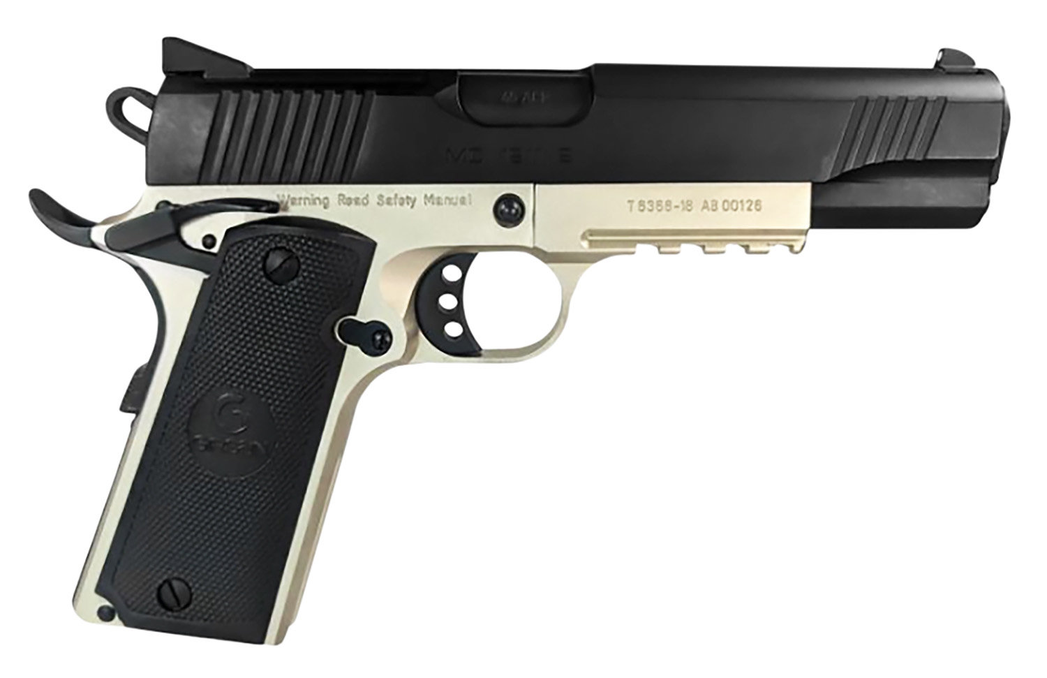 EAA Girsan MC1911S Government 45 ACP 5" 8rd Pistol - Two-Tone | KYGUNCO