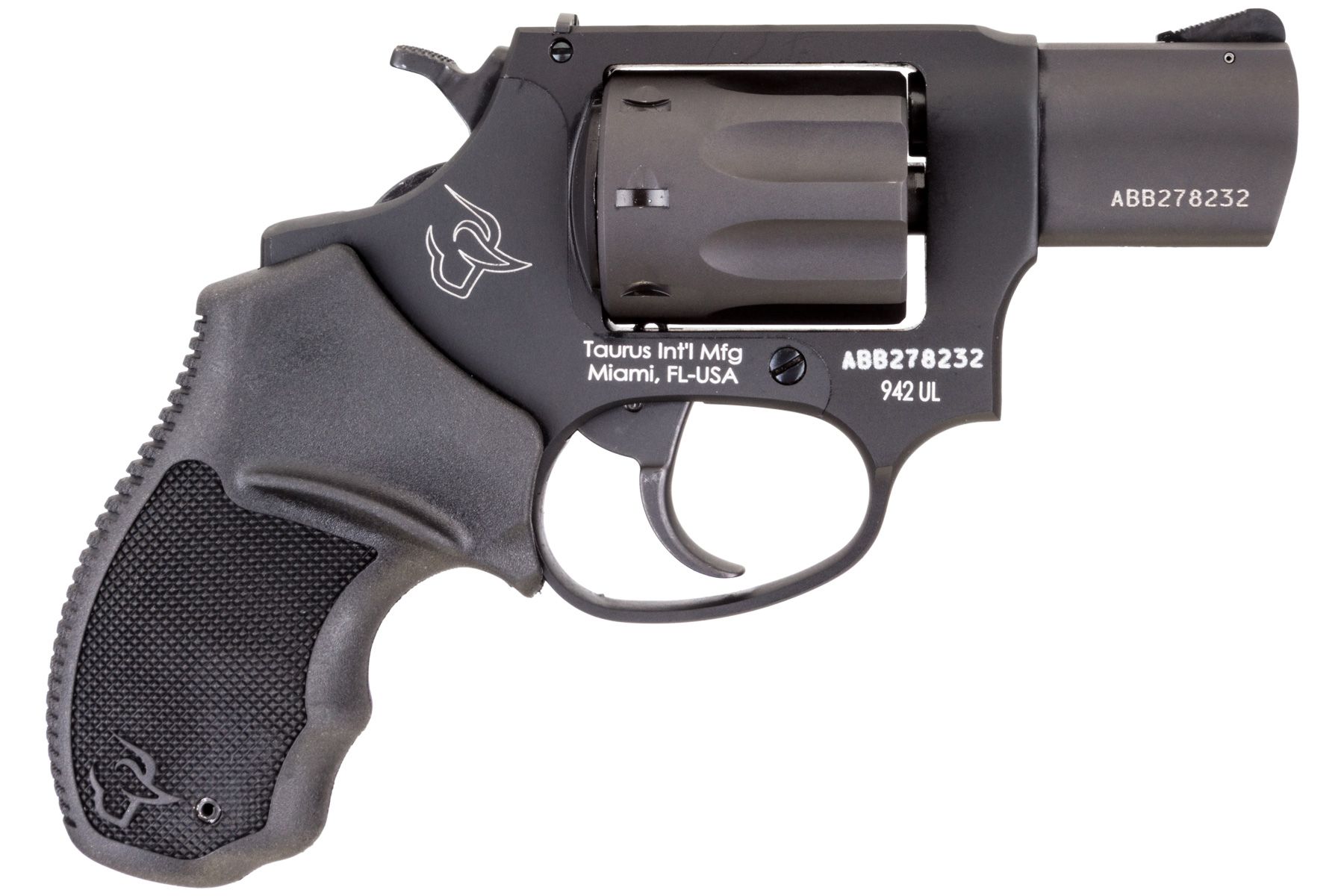 TAURUS 942 22LR 2" 8rd Revolver | Black | KYGUNCO