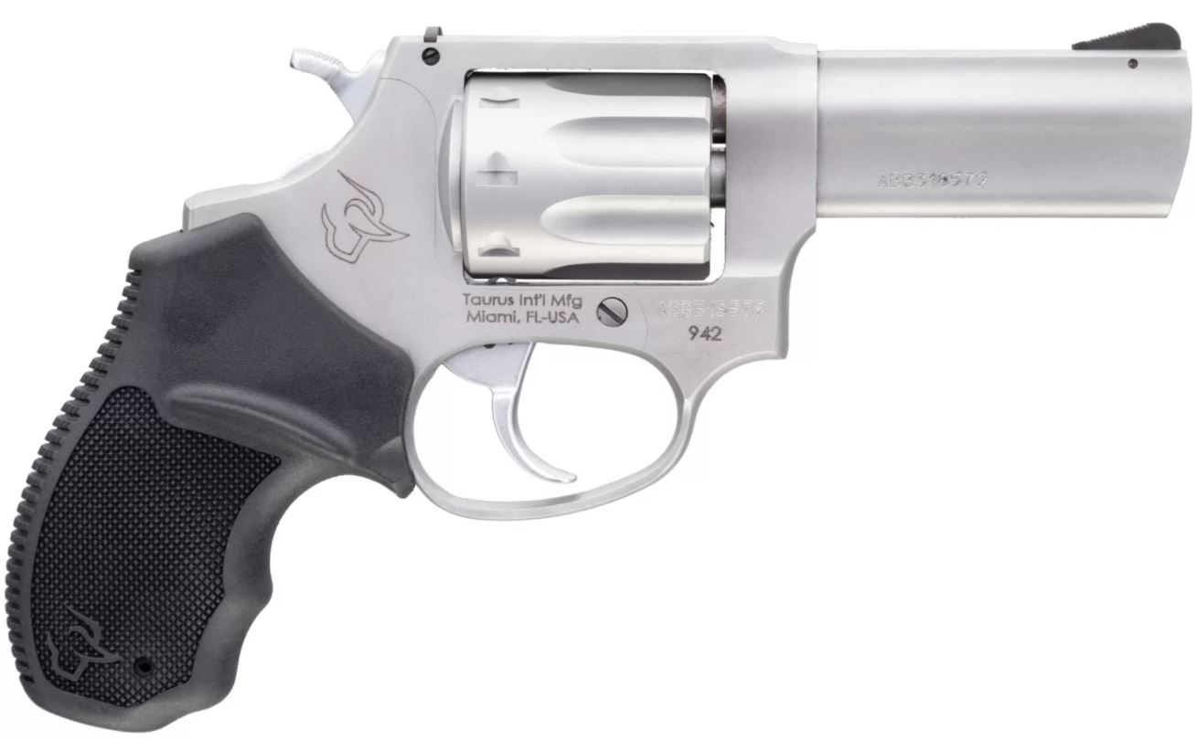 TAURUS 942 22LR 3" 8rd Revolver | Stainless | KYGUNCO