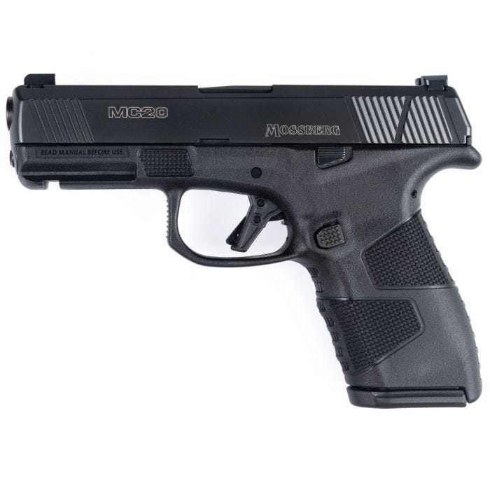 MOSSBERG MC-2C 9mm 3.9" 15rd Pistol w/ Tritium Sights - Black | KYGUNCO