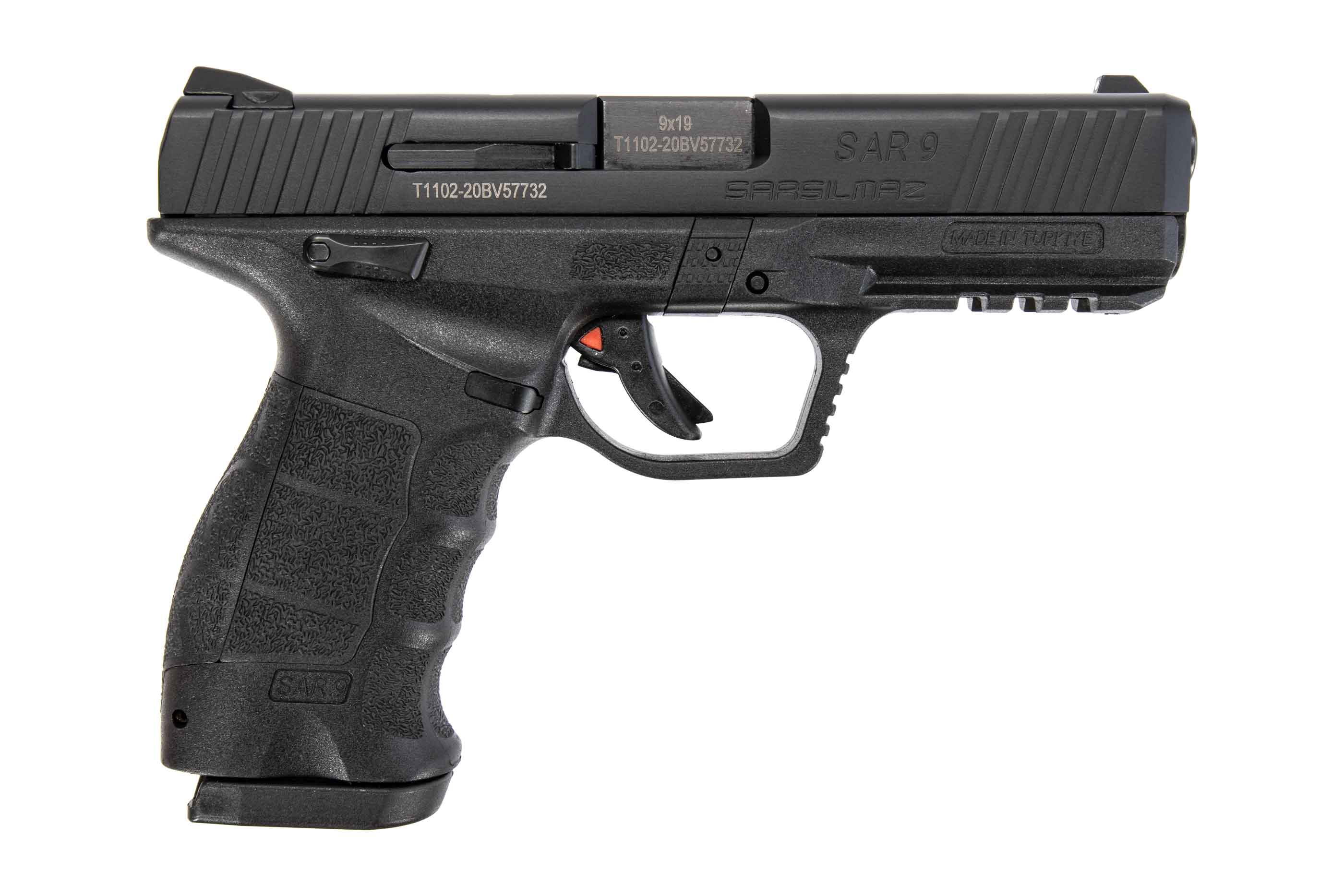 SAR USA SAR9 9mm 4.4" 17rd Pistol - Black | KYGUNCO