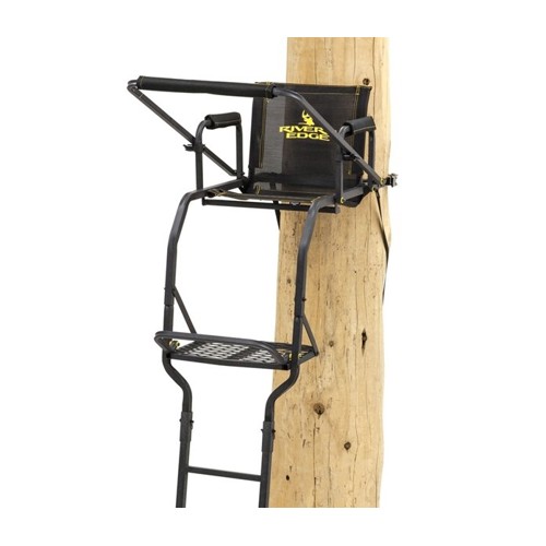 RIVERS EDGE DELUXE XT 1-MAN Ladder Stand | KYGUNCO