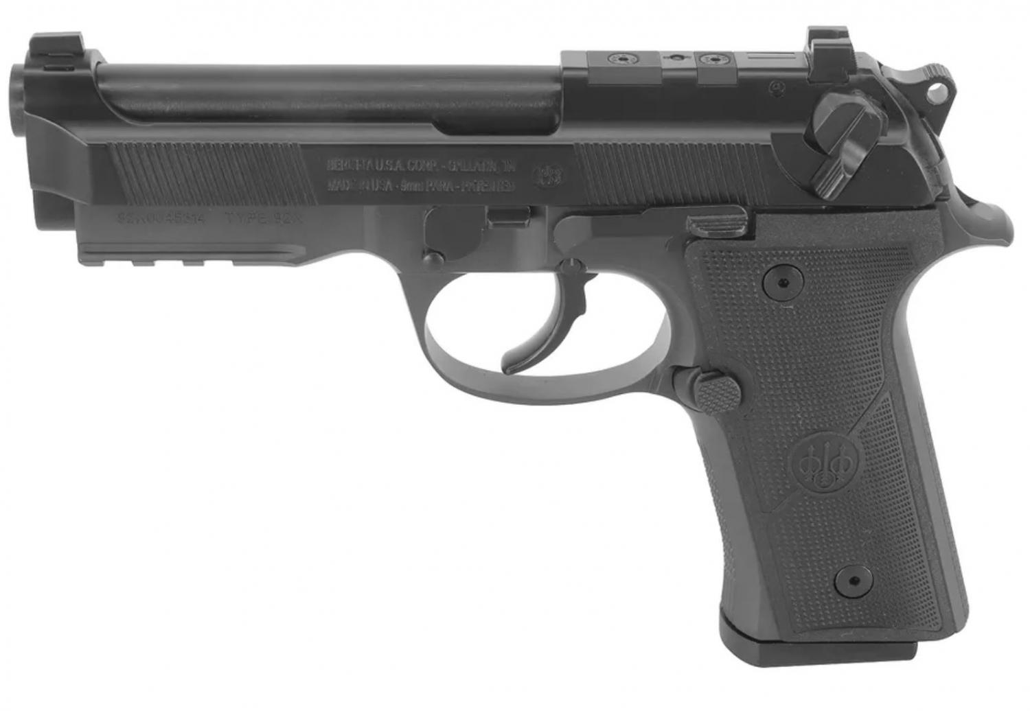 BERETTA 92X RDO FR Centurion 9mm 4.3" 18rd Optic Ready Pistol - Black ...