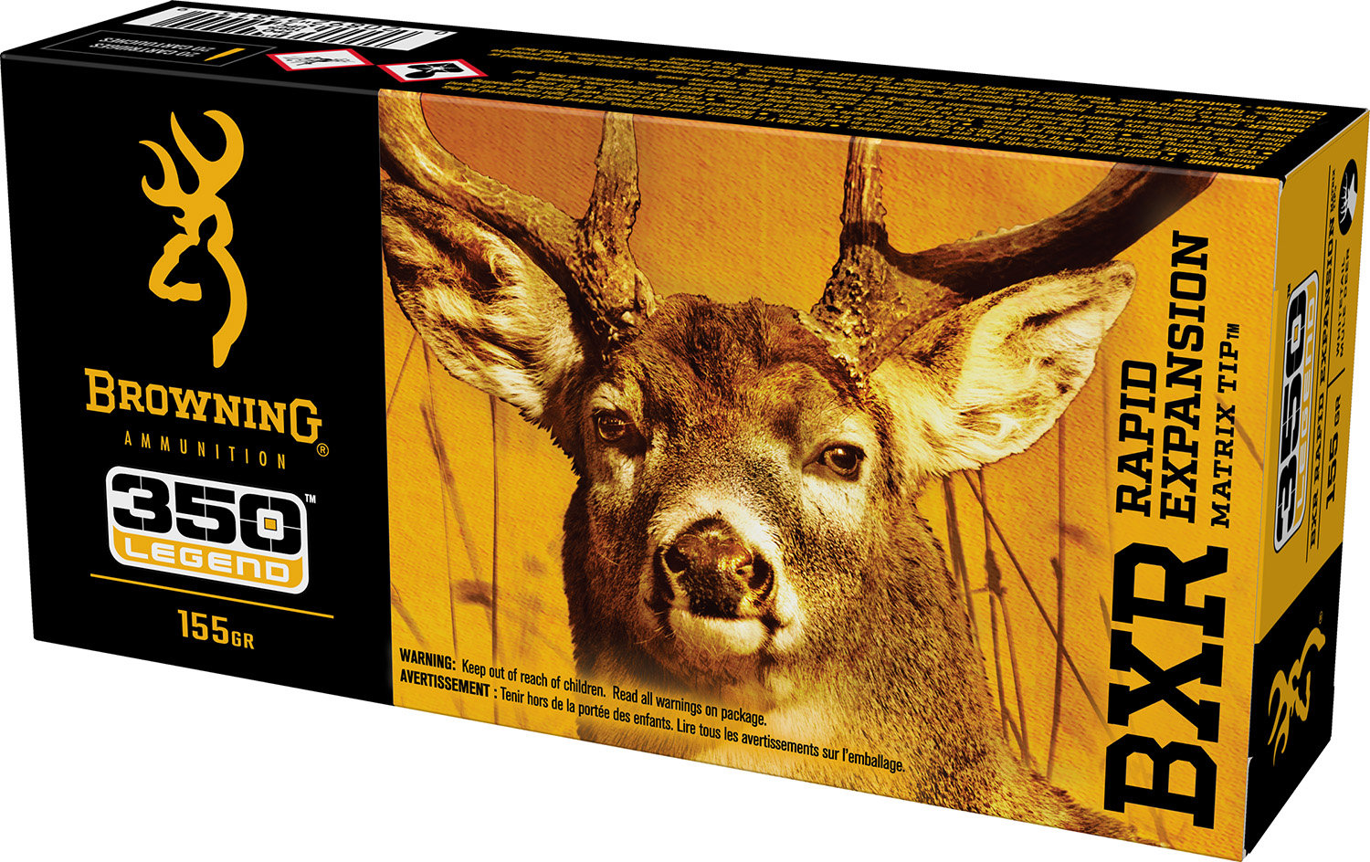 BROWNING BXR 350 Legend 155gr Matrix Tip Rifle Ammunition | 20 Rounds ...