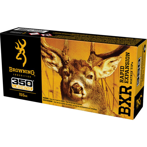 BROWNING BXR 350 Legend 155gr Matrix Tip Rifle Ammunition | 20 Rounds ...