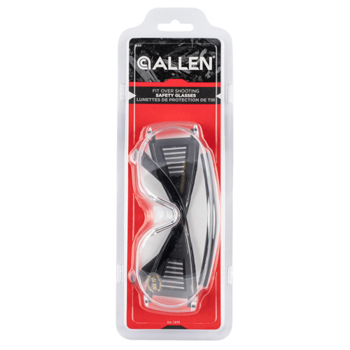 ALLEN Glasses-Shooting, Fit Over, Clear Lens | KYGUNCO