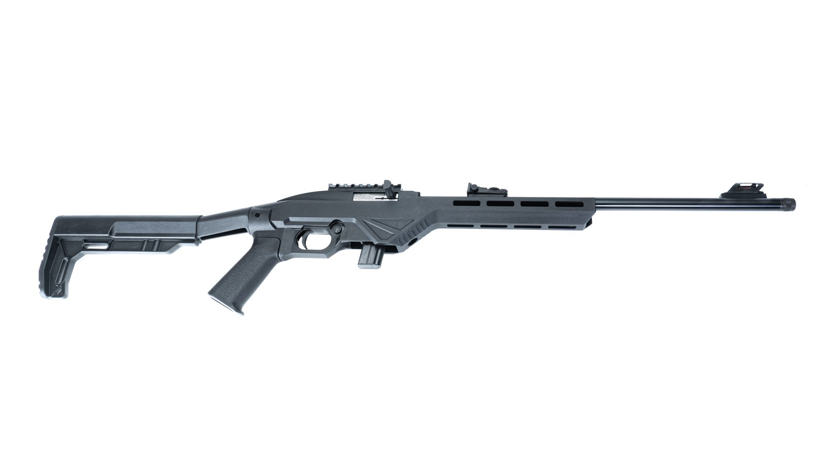 CITADEL TRAKR 22LR 18" 10rd Semi-Auto Rifle w/ Threaded Barrel - Black ...